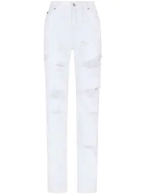 Dolce & Gabbana Distressed Boyfriend Jeans