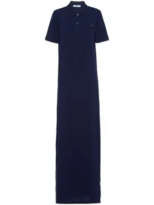 Prada Piqué Maxi Dress
