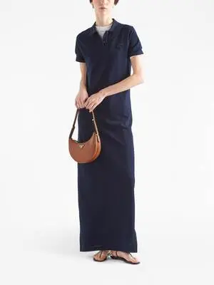 Prada Piqué Maxi Dress