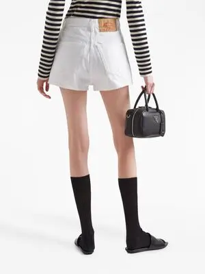 Prada Bull Denim Shorts