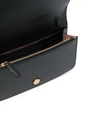 Stella McCartney Rhinestone-embellished Crossbody Bag - Black
