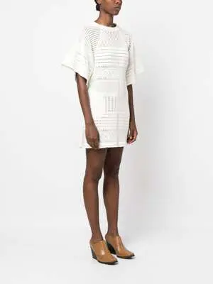 Stella McCartney Crochet Knit Minidress