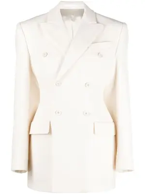 Wardrobe.NYC - WARDROBE.NYC Contour Double-Breasted Blazer