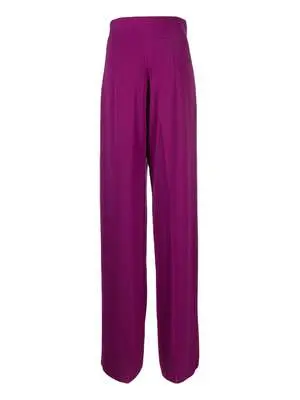 Max Mara Livorno Wide-leg Trousers - Pink