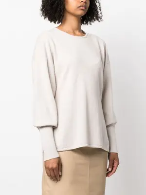 Fabiana Filippi Fitted-cuffs Sweater