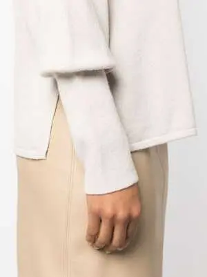 Fabiana Filippi Fitted-cuffs Sweater
