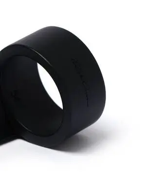 Rick Owens Open Trunk Matte-finish Ring