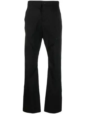 Post Archive Faction Black Wash Pants For Men