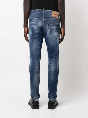 Dsquared2 Distressed Slim-leg Jeans