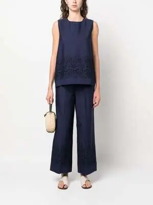 P.a.r.o.s.h Cut-out Detail Top - Blue