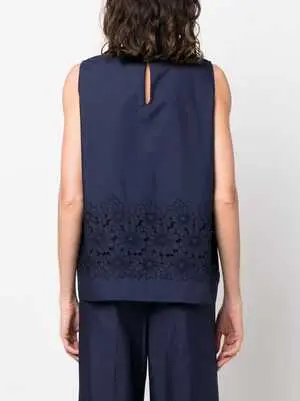 P.a.r.o.s.h Cut-out Detail Top - Blue