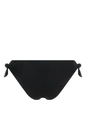 Dolce & Gabbana Logo-plaque Bikini Bottoms - Black