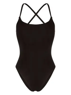 LIDO Uno Low-cut One-piece Swimsuit - Brown