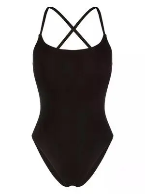 LIDO Uno Low-cut One-piece Swimsuit - Brown