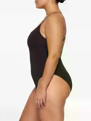 LIDO Uno Low-cut One-piece Swimsuit - Brown
