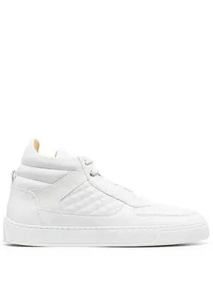 LEANDRO LOPES Quilted High-top Sneakers