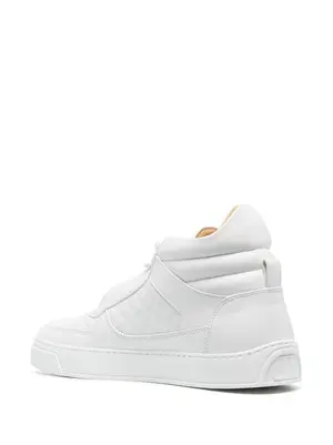 LEANDRO LOPES Quilted High-top Sneakers