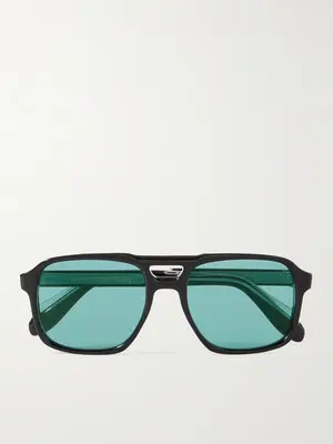 CUTLER AND GROSS 1394 Aviator Sunglasses - Black