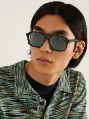 CUTLER AND GROSS 1394 Aviator Sunglasses - Black
