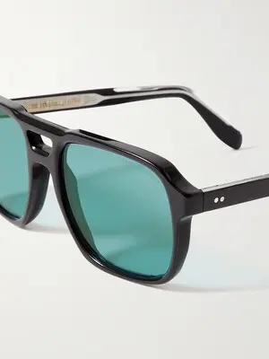 CUTLER AND GROSS 1394 Aviator Sunglasses - Black