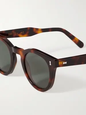 Mr P. Cubitts Herbrand Round-frame Tortoiseshell Acetate Sunglasses