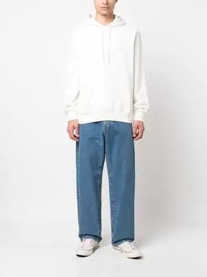 Carhartt Work In Progress Landon Logo-patch Jeans - Blue