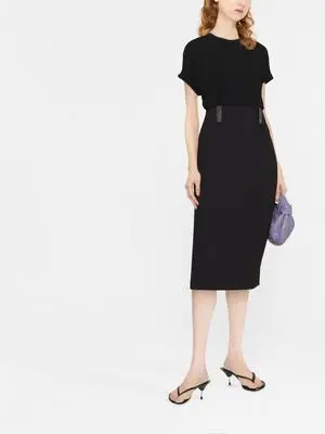 Brunello Cucinelli Brass-embellished Crew-neck T-shirt - Black