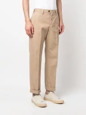 PT TORINO Pressed-crease Chino Trousers
