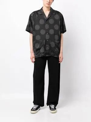 MASTERMIND WORLD Polka-dot Silk Shirt