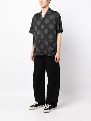 MASTERMIND WORLD Polka-dot Silk Shirt