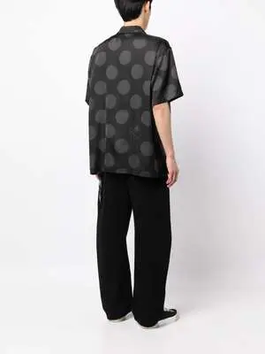 MASTERMIND WORLD Polka-dot Silk Shirt