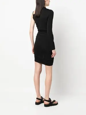 Karl Lagerfeld Cord-detail Short Dress - Black