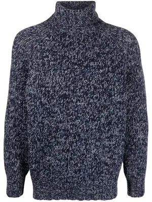 Brunello Cucinelli Mélange High-neck Jumper