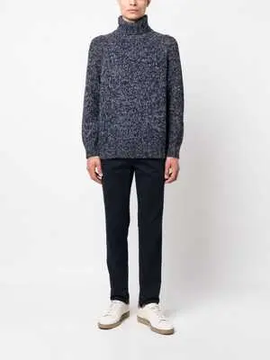 Brunello Cucinelli Mélange High-neck Jumper