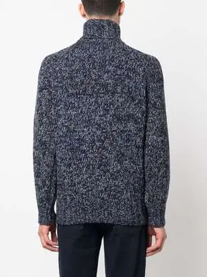 Brunello Cucinelli Mélange High-neck Jumper