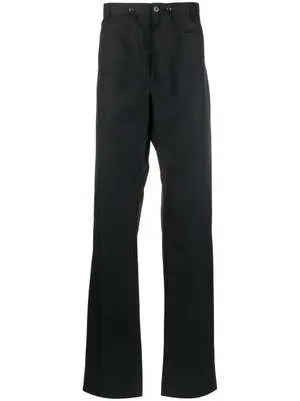 Alexander McQueen Drawstring-waist Trousers - Black