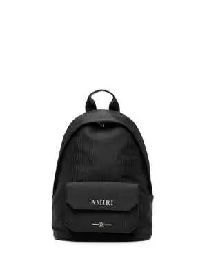 Amiri Monogram Jacquard Backpack - Black
