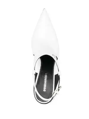 Dsquared2 115mm Slingback Leather Pumps