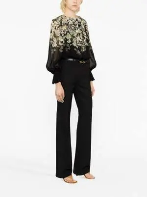 Zimmermann Coaster Ruffle-embellishment Blouse