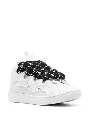 LANVIN Curb Chunky Lace-up Sneakers