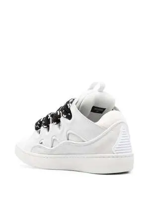 LANVIN Curb Chunky Lace-up Sneakers