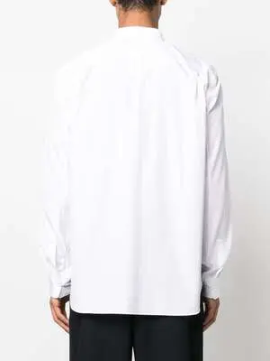 Comme Des Garçons Patch-pocket Cotton Shirt