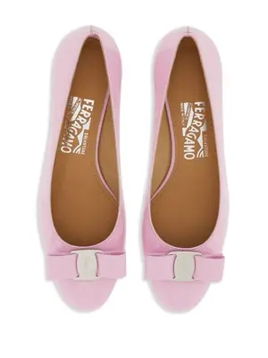 FERRAGAMO 30mm Vara-bow Ballerina Shoes