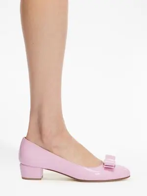 FERRAGAMO 30mm Vara-bow Ballerina Shoes