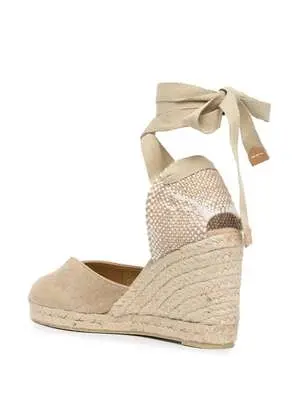 CastaÑer Chiara Raffia-wedge Espadrilles - Brown