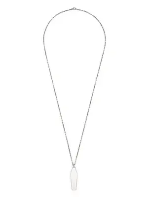 Rick Owens Logo-engraved Anchor-chain Necklace