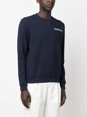 BALLANTYNE Logo-print Cotton Jumper