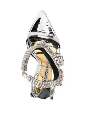 Alexandre Vauthier 100mm Crystal-embellished Pumps