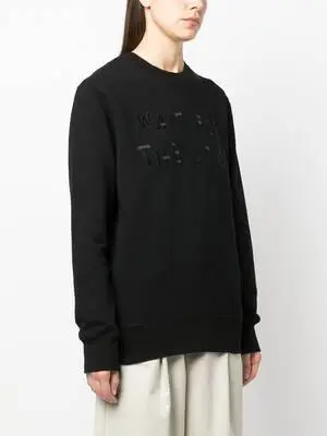 DRHOPE Embroidered Cotton Sweatshirt