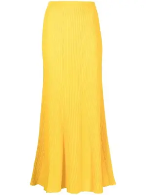 Gabriela Hearst High-waisted Flared Skirt